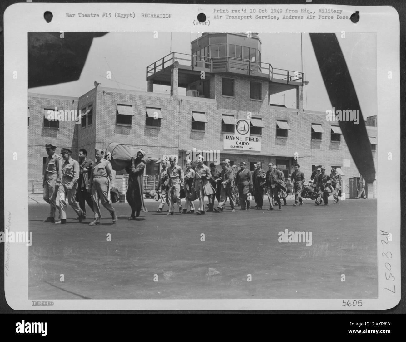 A USO troupe, headed to the front to entertain the fighting troops ...