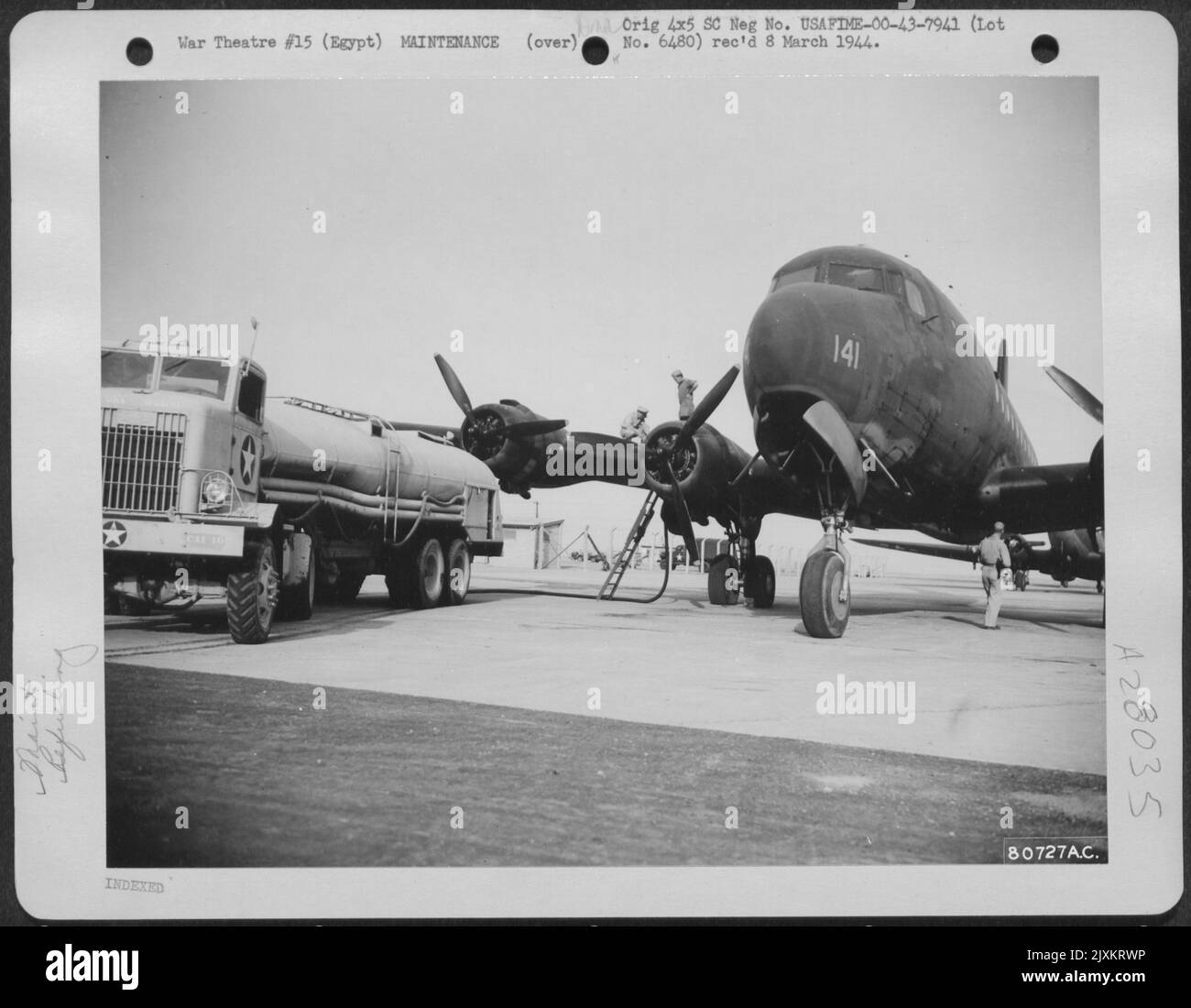 Airfield tank truck Black and White Stock Photos & Images - Alamy