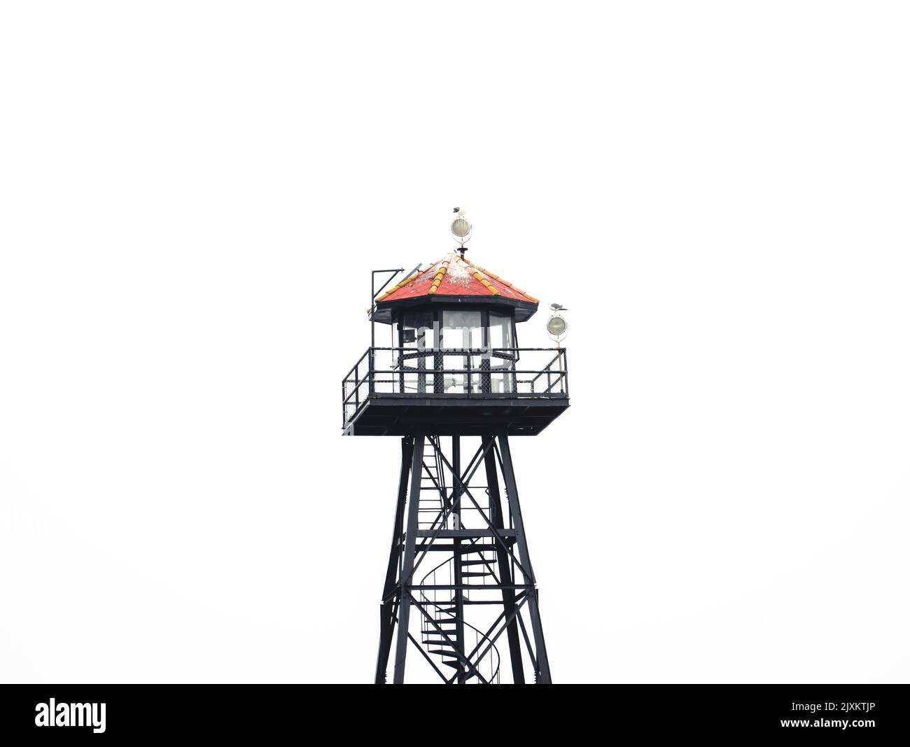 Alcatraz watch tower hi-res stock photography and images - Alamy