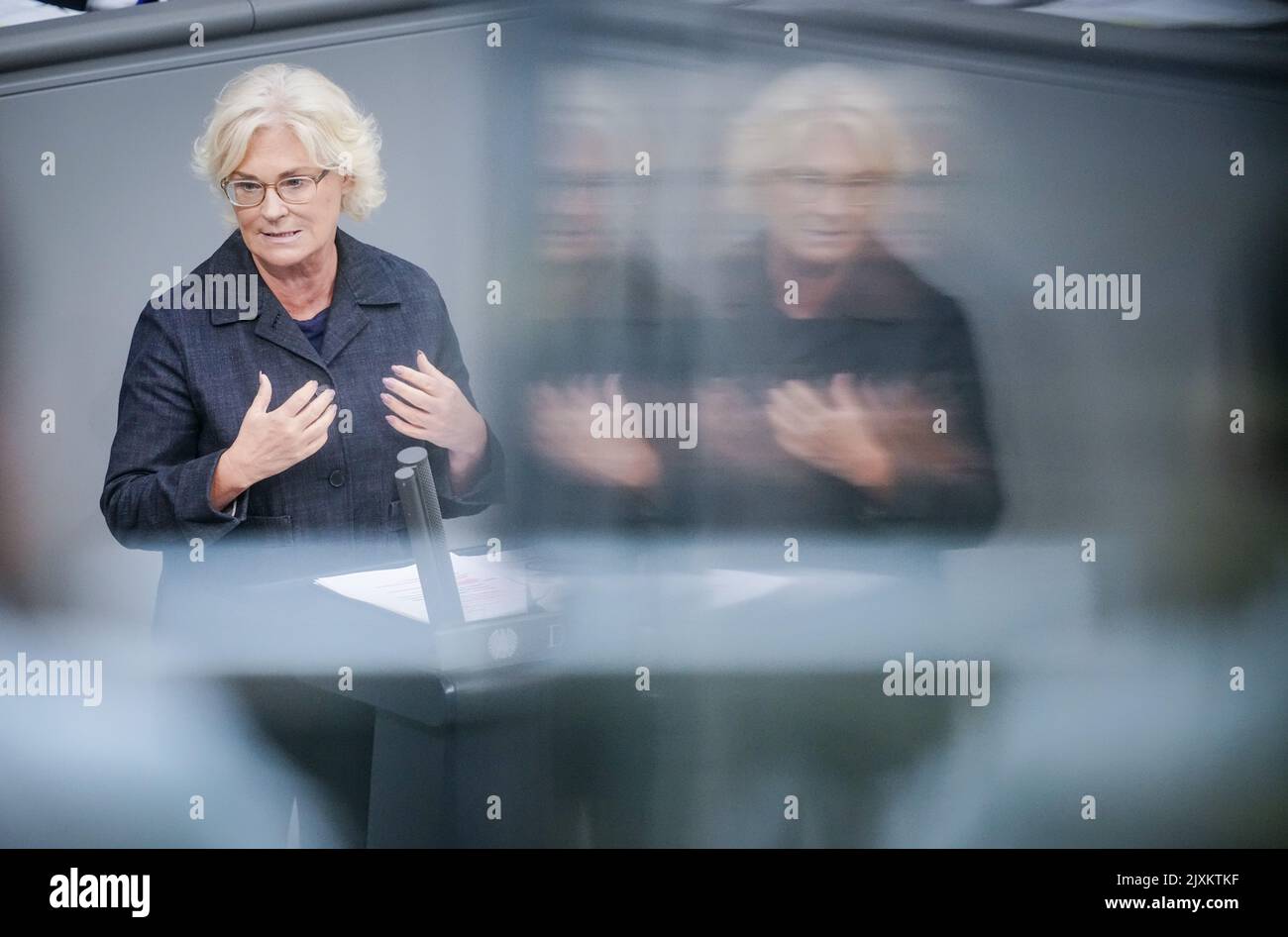 Berlin, Germany. 07th Sep, 2022. Christine Lambrecht (SPD), Federal ...