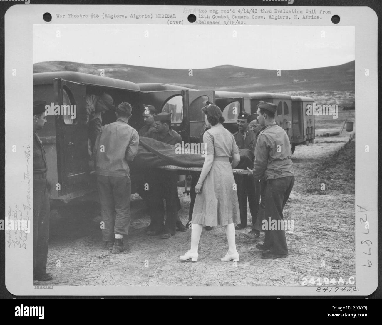 Emergency evacuation operations Black and White Stock Photos & Images ...