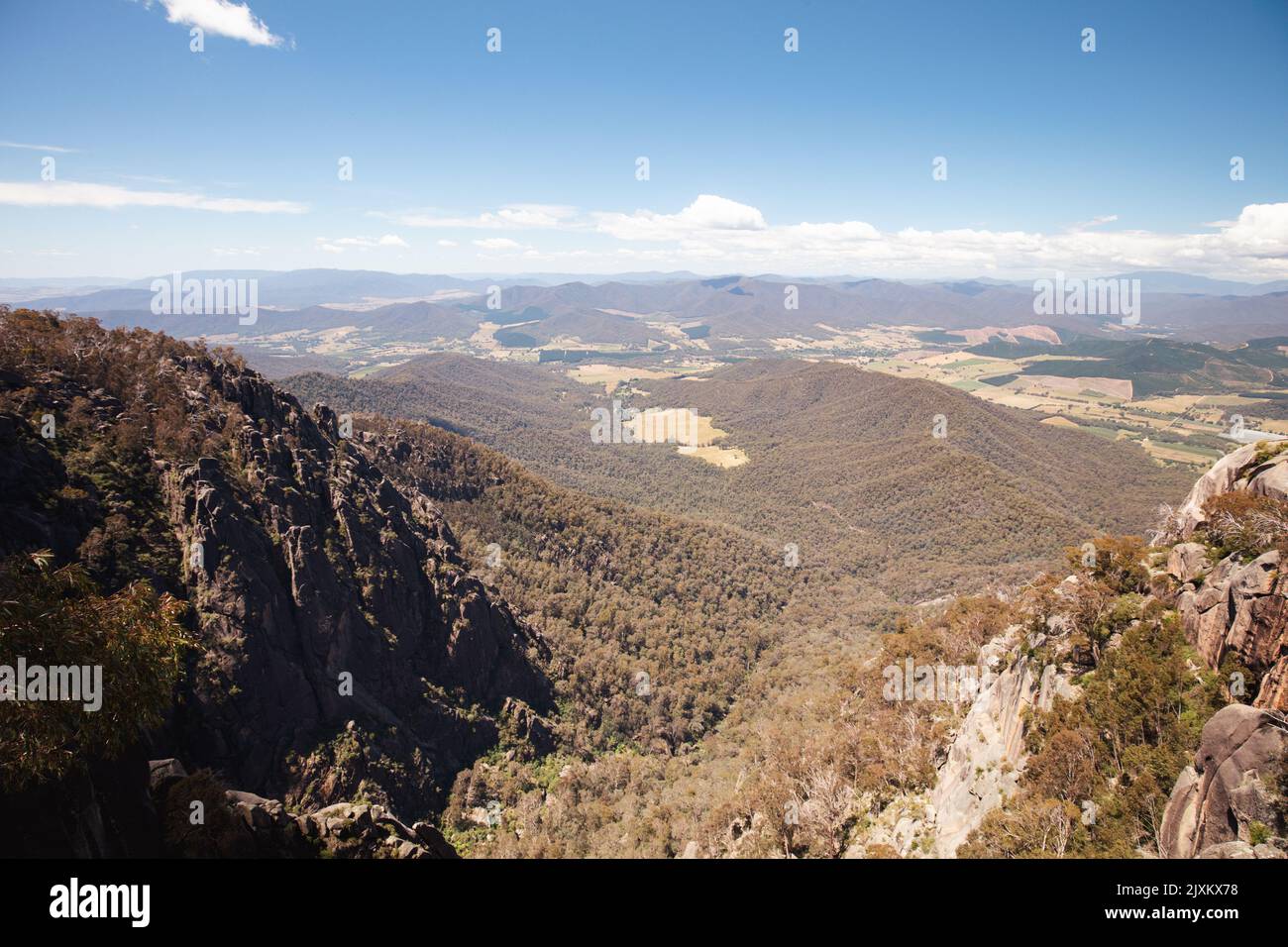 Mt Buffalo View in Victoria Australia Stock Photo - Alamy