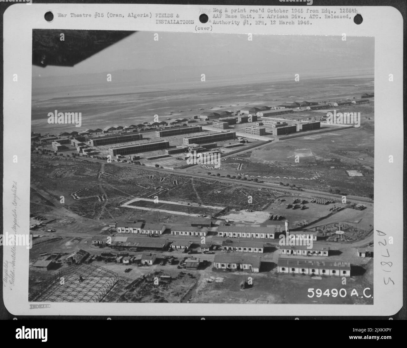 ATC base at Oran, Algeria Stock Photo - Alamy