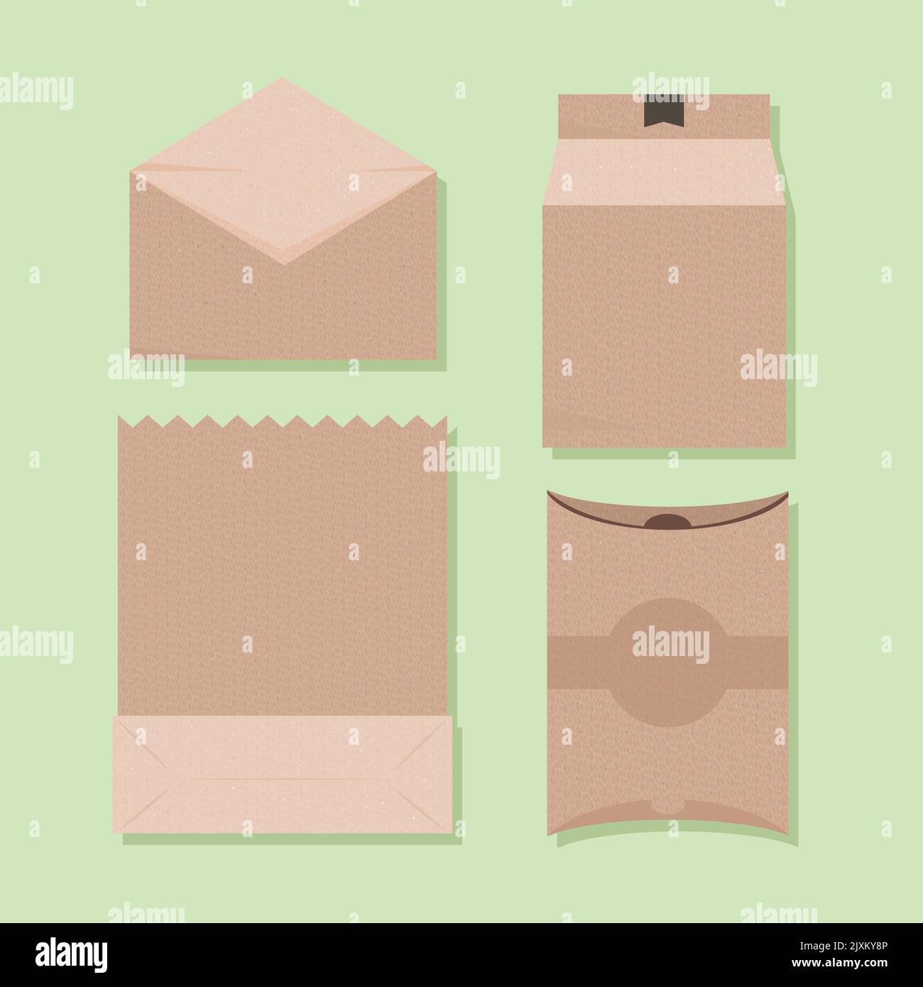 icons set eco packaging Stock Vector Image & Art - Alamy
