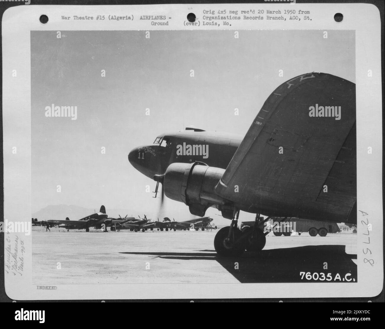The Douglas C-47 "SHANGRI-LA EXPRESS" used to transport captured Axis ...
