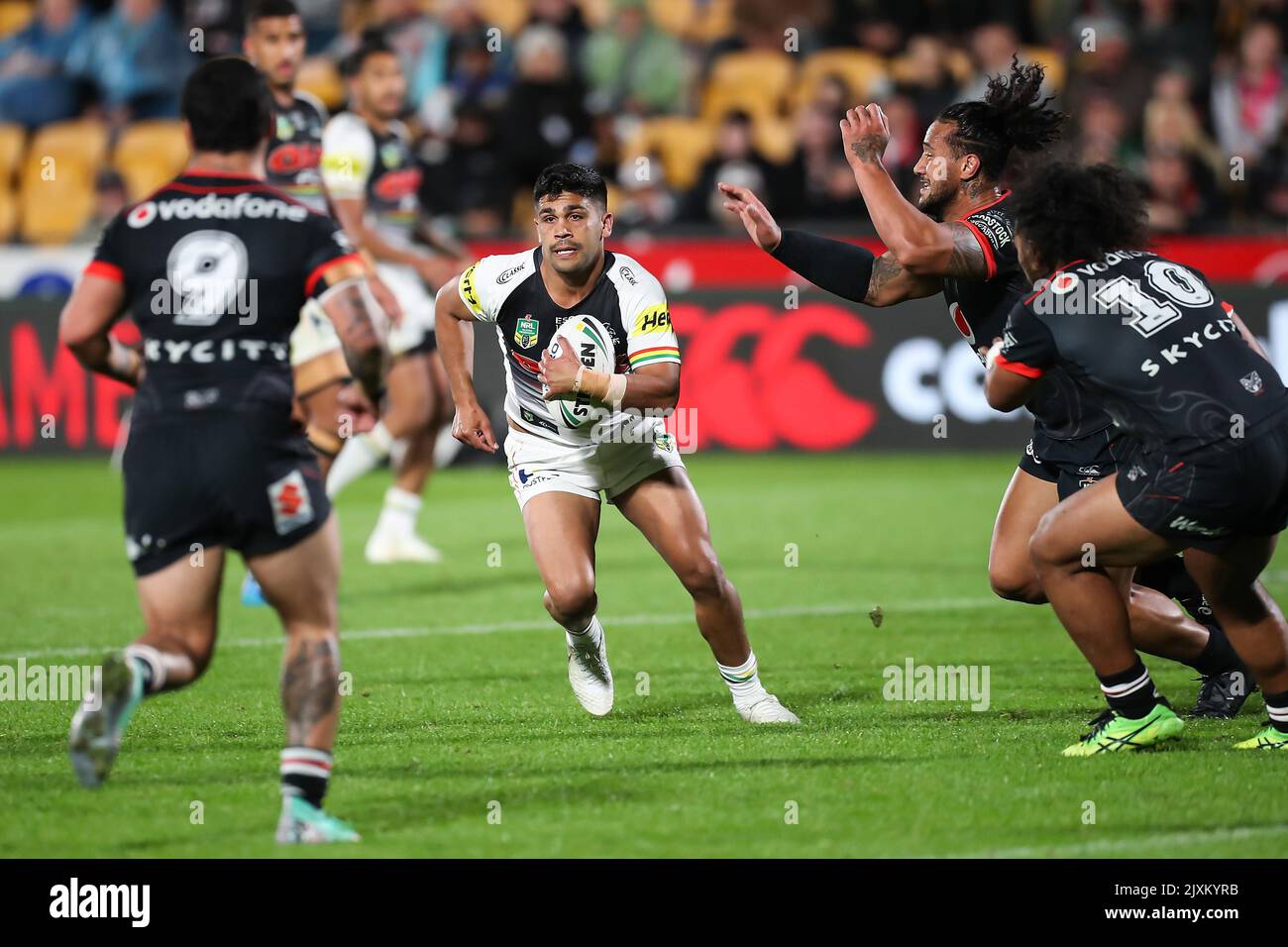 Tyrone Peachey of the Panthers during the Round 24 NRL match between ...