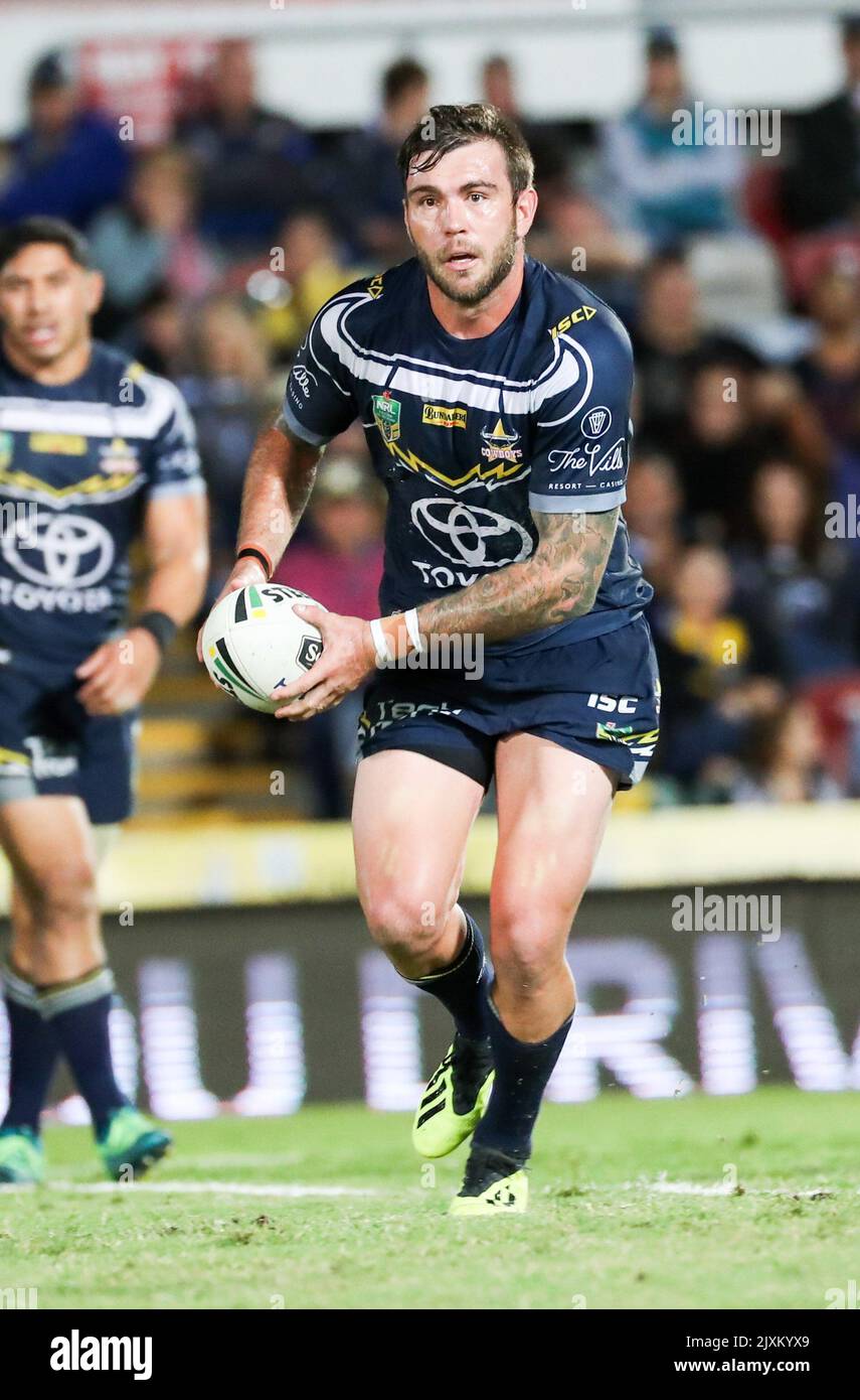 Kyle Feldt of the Cowboys during the Round 24 NRL match between the ...