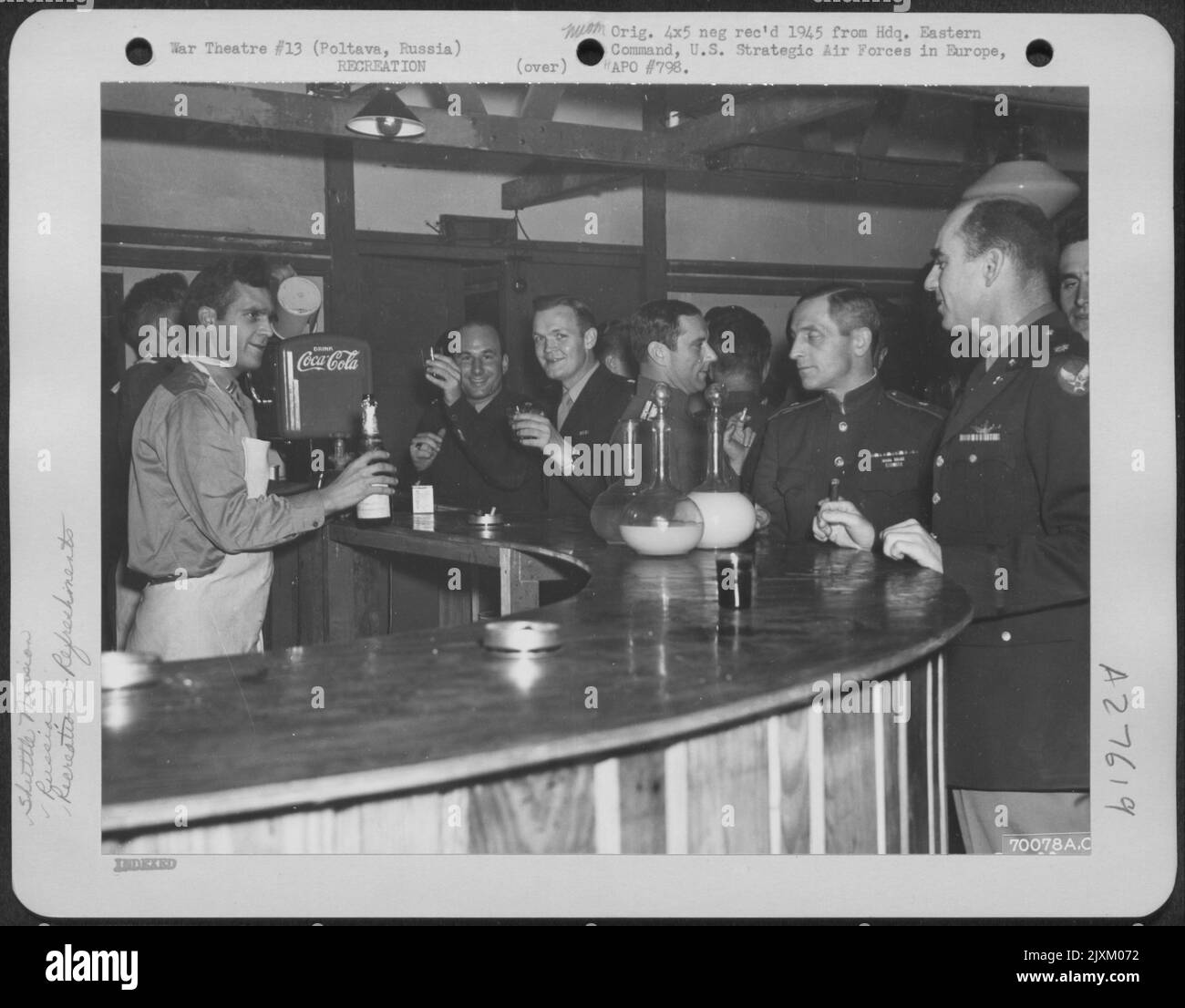 The Grand Opening Of The Officers' Club At Poltava Airbase Was Held On ...