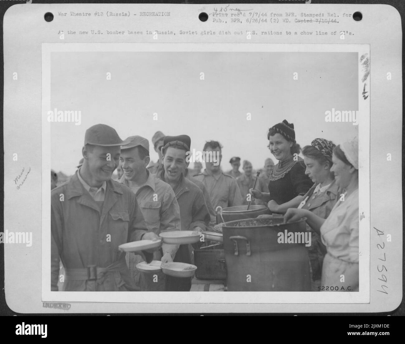 At the new U.S. bomber bases in Russia, Soviet girls dish out U.S ...