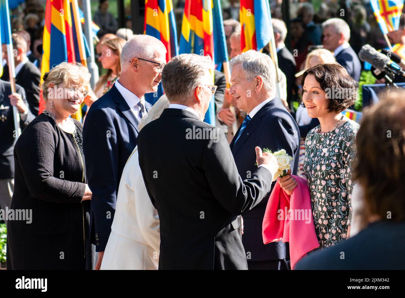 Sauli niinisto jenni haukio hi-res stock photography and images - Alamy