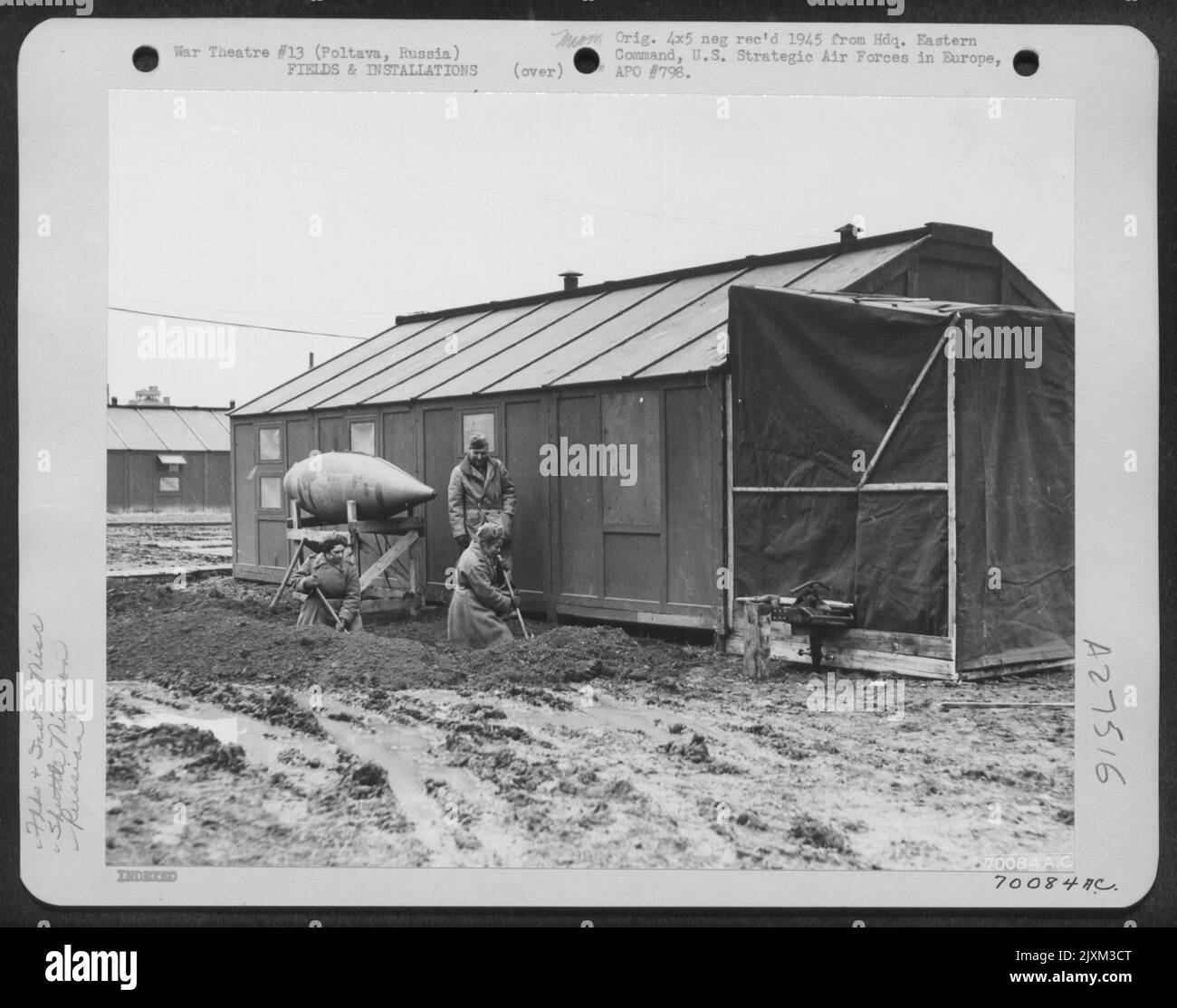 Construction work at Poltava Airbase was difficult during the month of ...