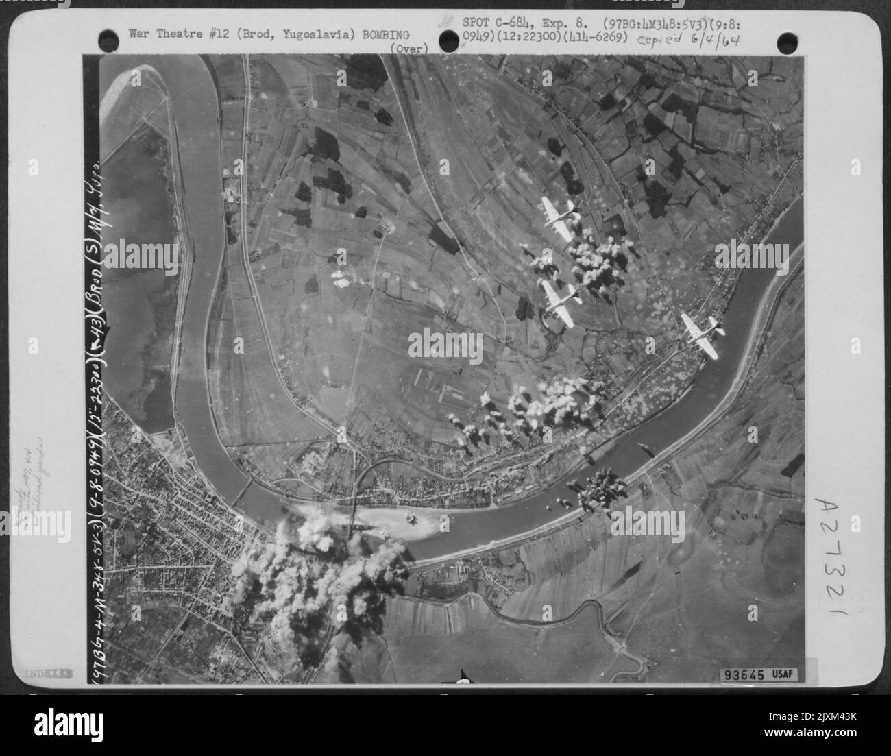 B-17 Flying Fortresses Of The 97Th Bomb Group, 414Th Bomb Squadron ...