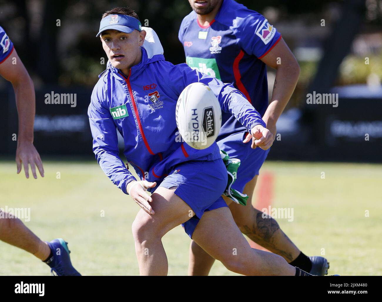 Daniel Levi during the Newcastle Knights training session at Balance ...