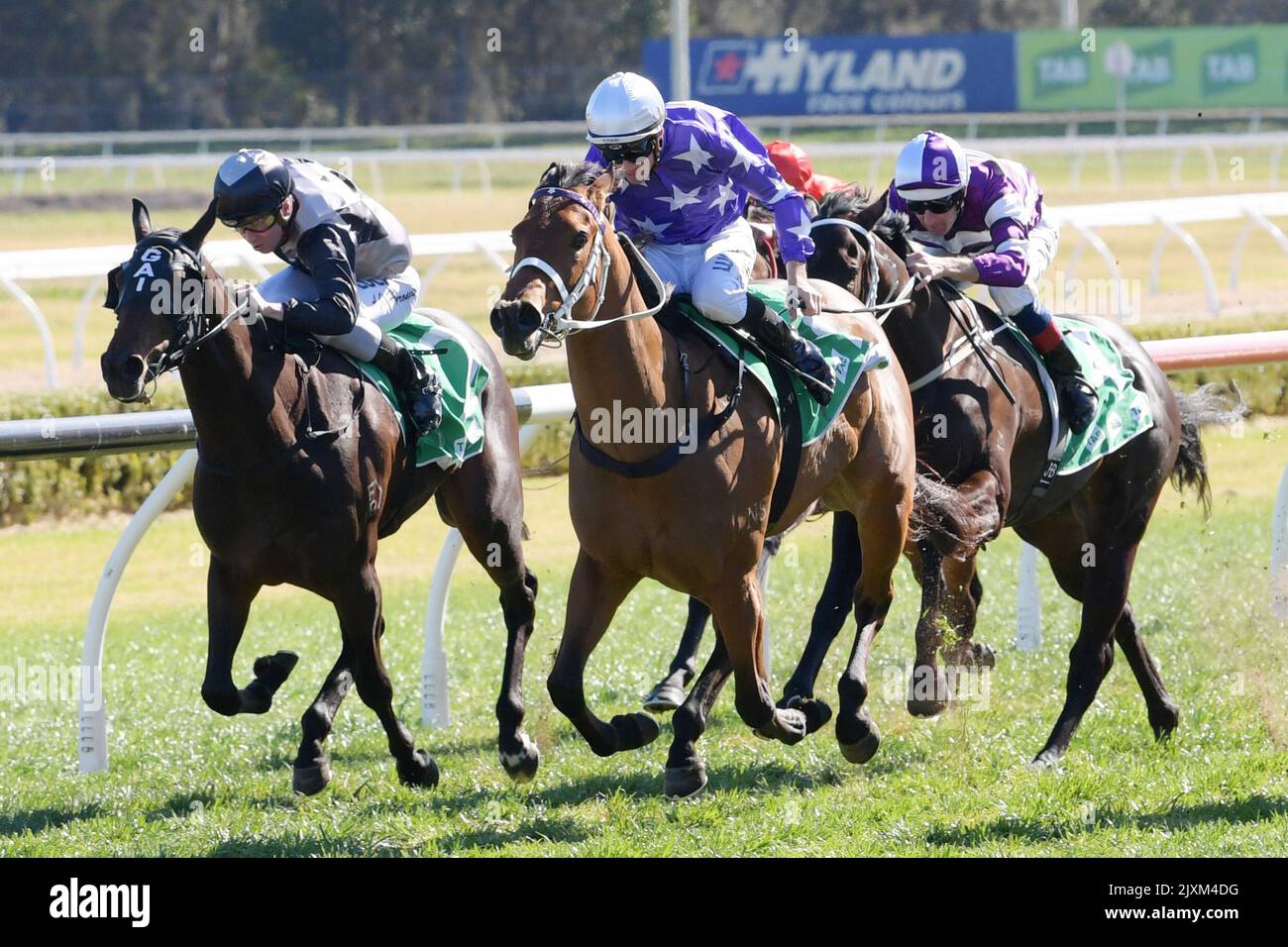 Jockey Jay Ford rides Aperitif to win race 2, the Everest Carnival ...