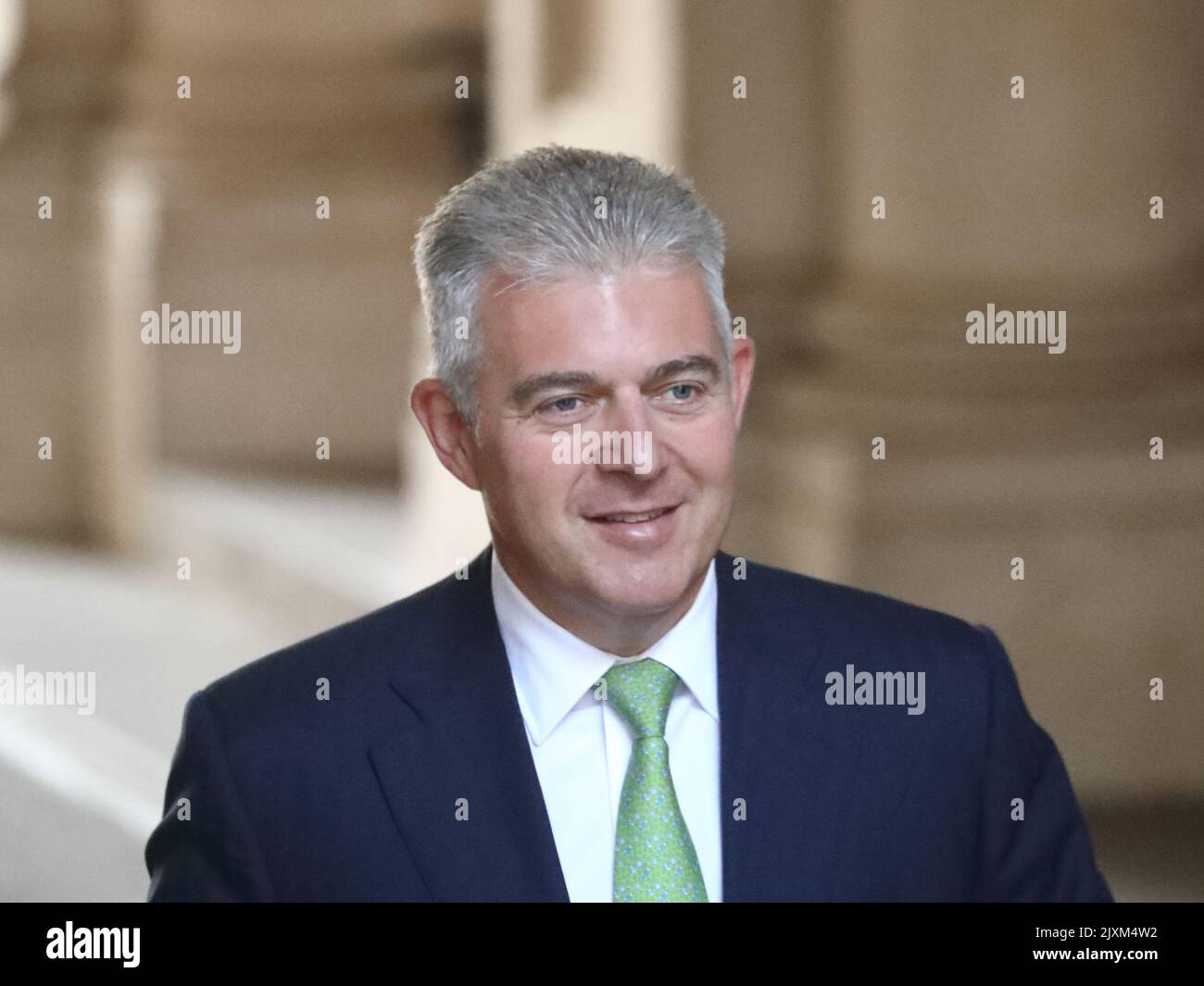 London, UK. 7th Sep, 2022. Liz Truss, the new Prime Minister, holds her ...