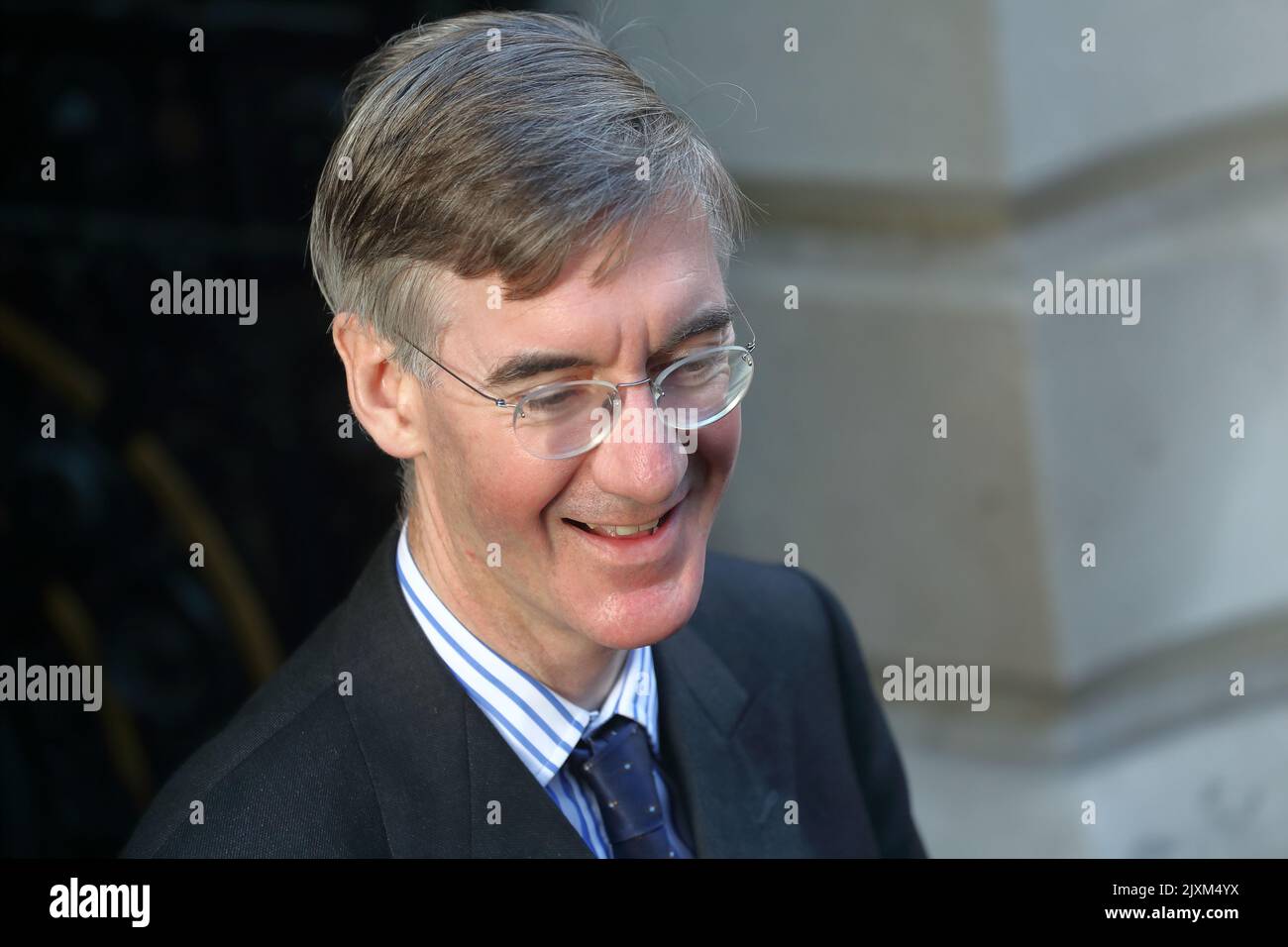 London, UK. 7th Sep, 2022. Liz Truss, the new Prime Minister, holds her ...