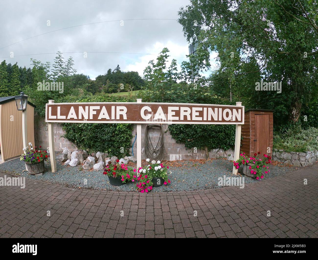 Llanfair light railway hi-res stock photography and images - Alamy