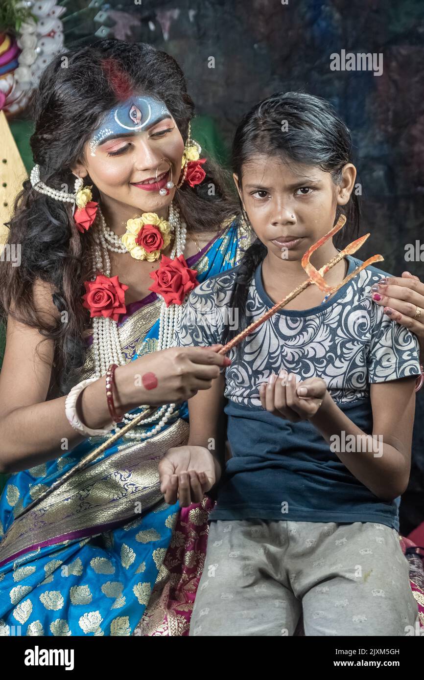 Durga in every woman-A Concept Agomoni photoshoot for Unloved ...
