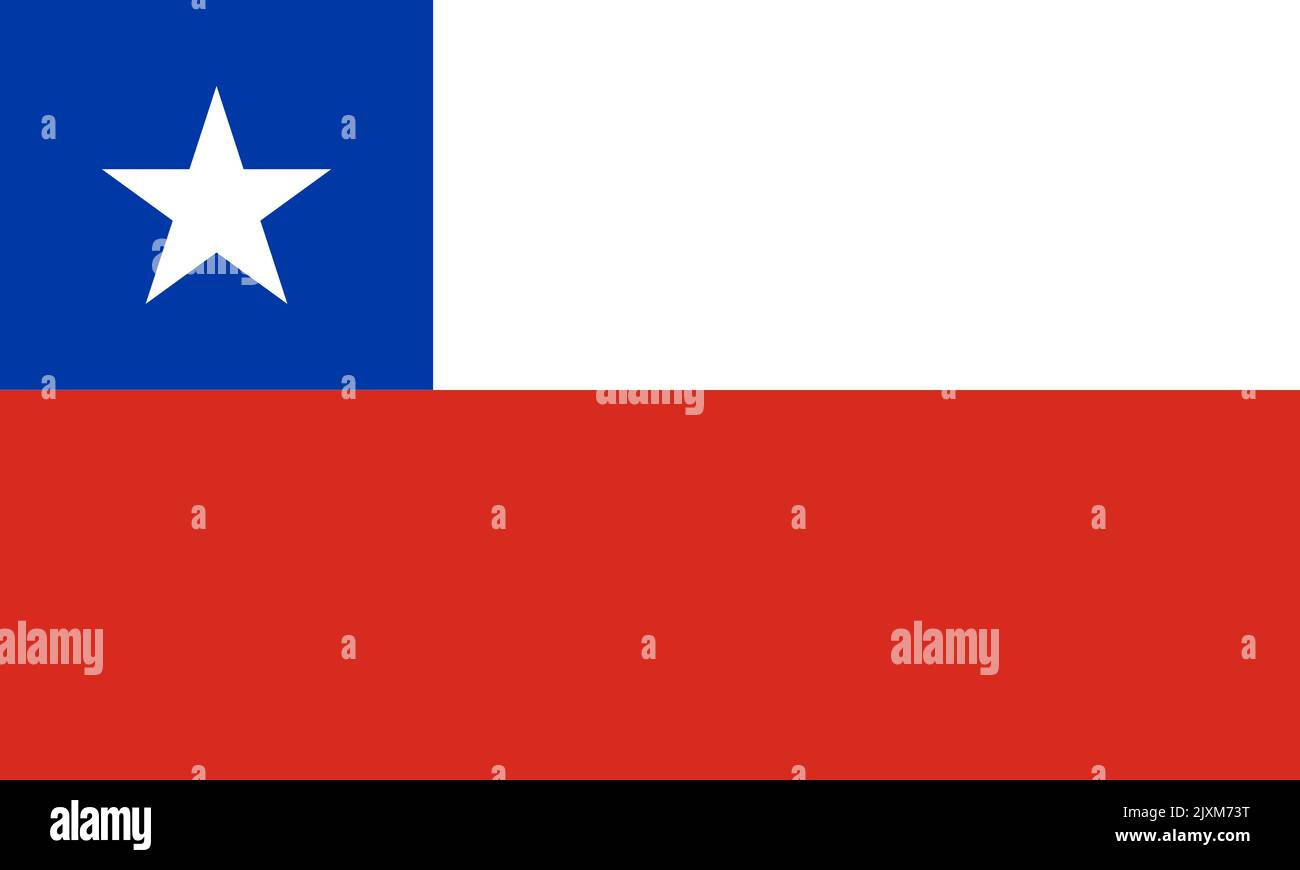 National Chile flag. Chile flag icon. illustration vector of Mongolia ...
