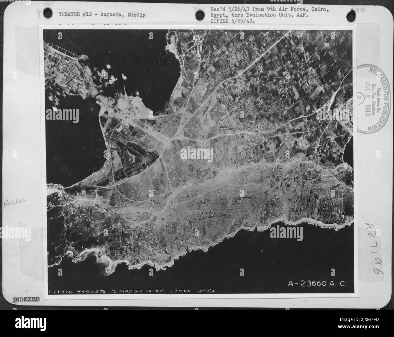 Augusta sicily Black and White Stock Photos & Images - Alamy