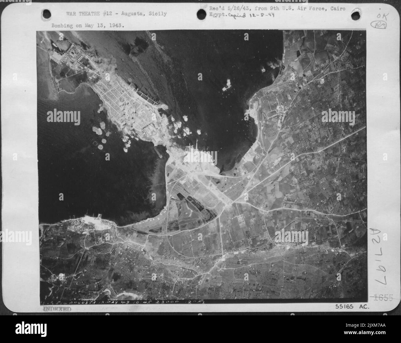 Bombing on May 13, 1943 Stock Photo - Alamy