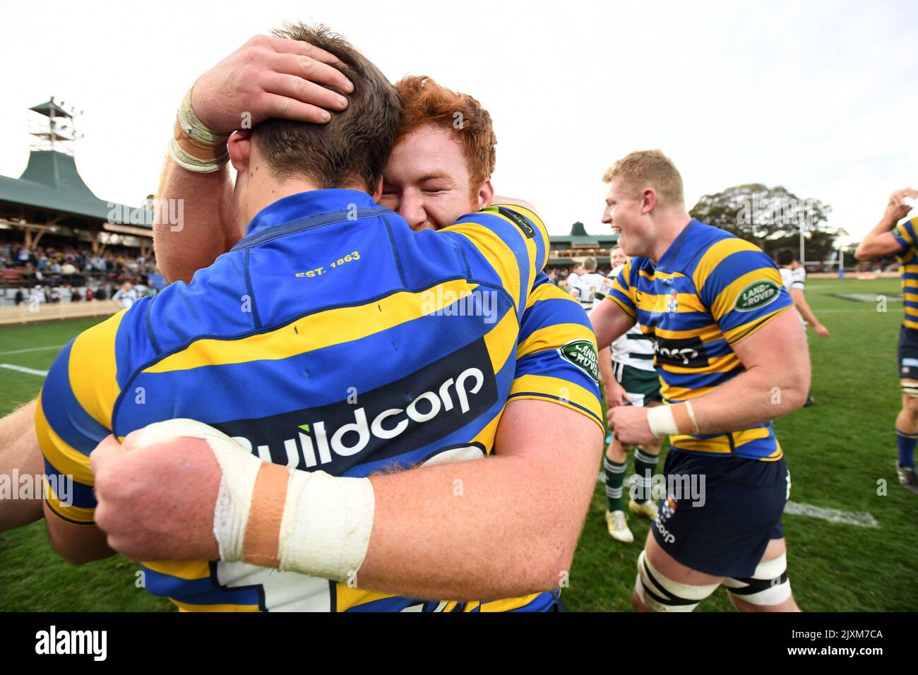 Sydney University players celebrate victory during the 2018 Intrust ...