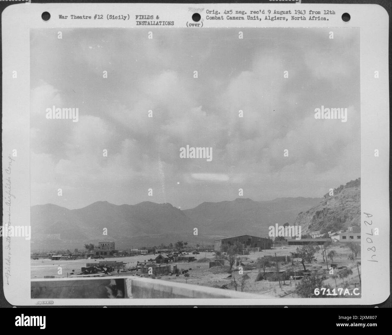 Aerial view shows southern Black and White Stock Photos & Images - Alamy