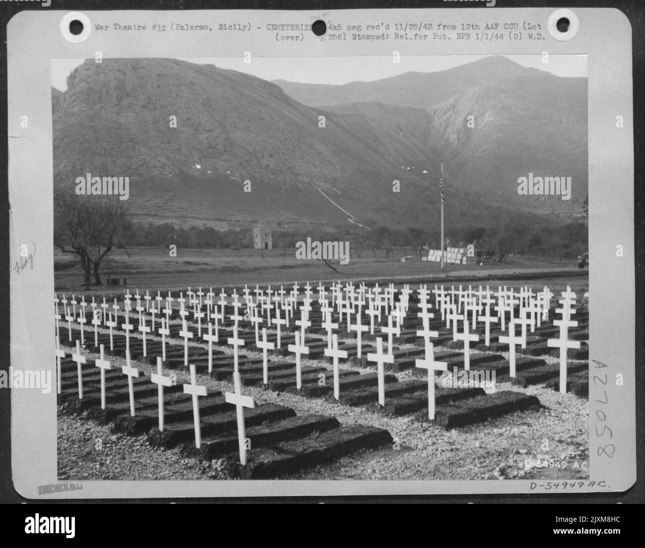 War graves american military Black and White Stock Photos & Images - Alamy