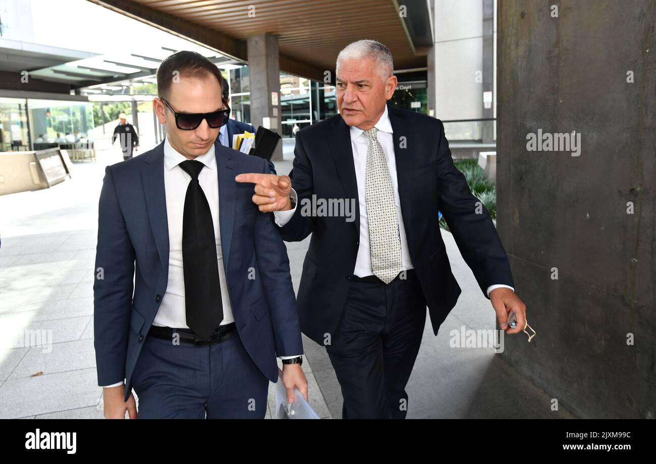 Ben Crisci (left), son of owner of Criscon Clemente Crisci, and his ...