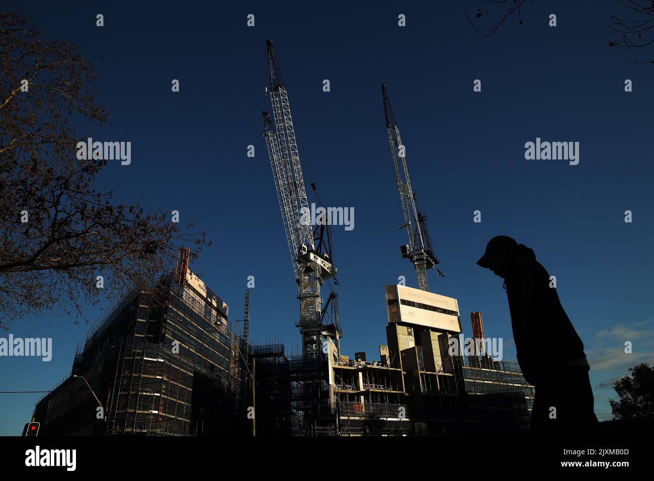 A stock image of a construction site in Sydney, Wednesday, September 5 ...