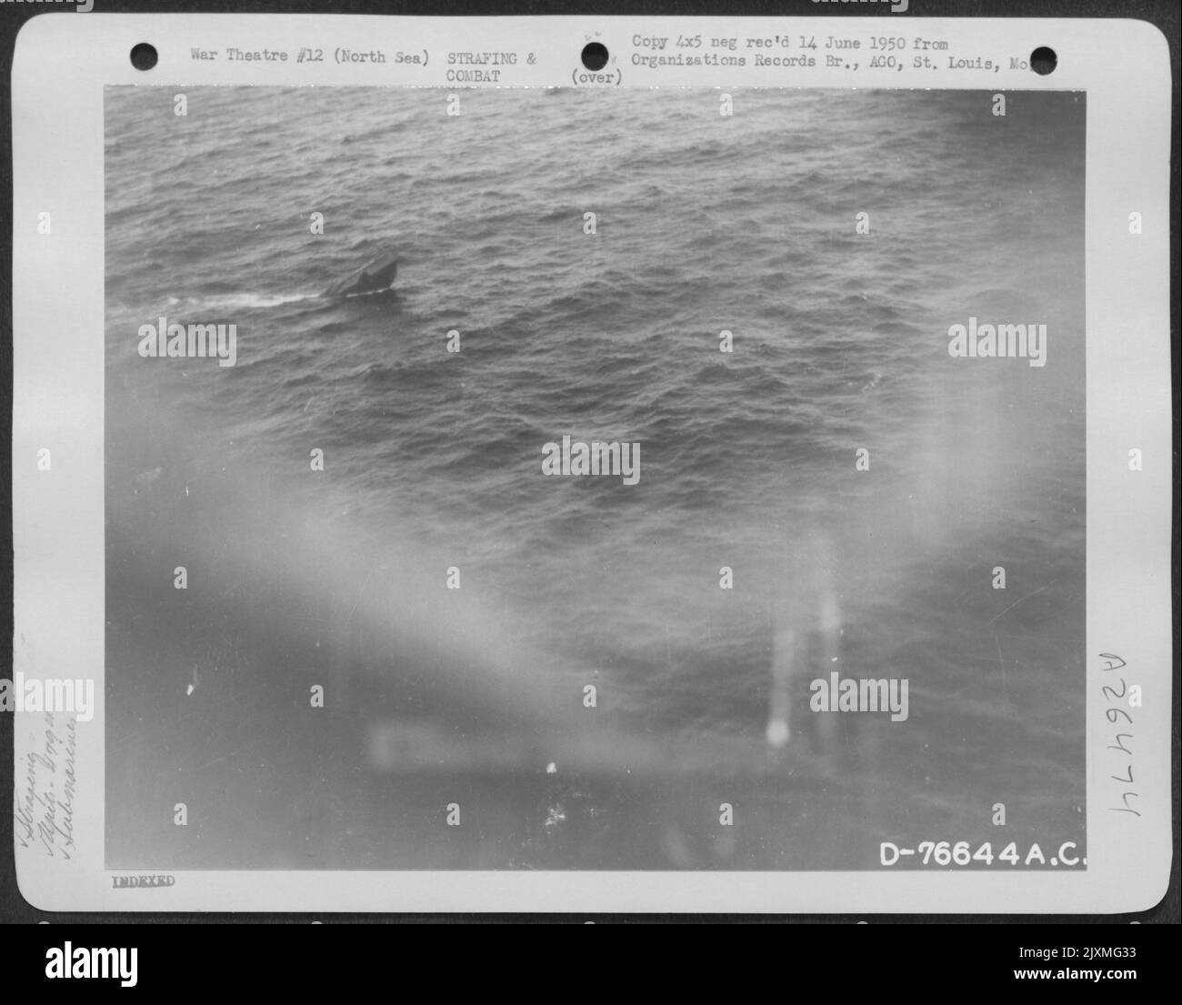 Attack Of A German Submarine By A Plane Of The 479Th Anti Submarine ...