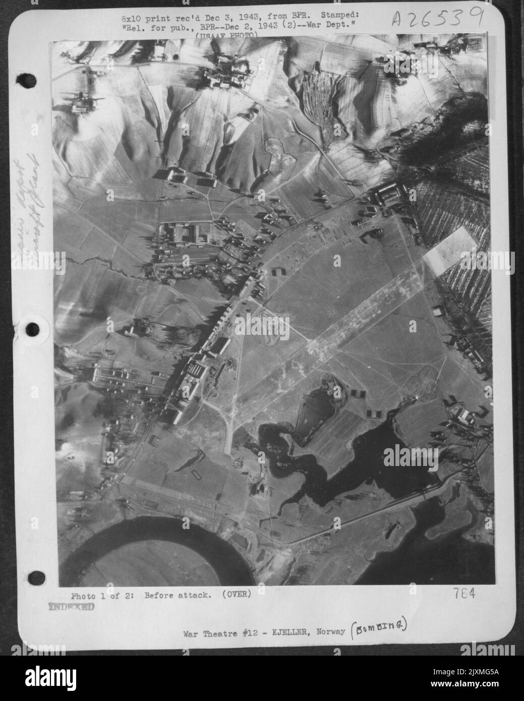 Pictures taken by Liberator crew Thursday 18 November during their ...