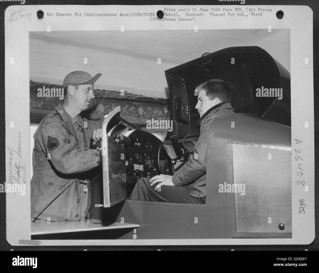 Link trainer Black and White Stock Photos & Images - Alamy