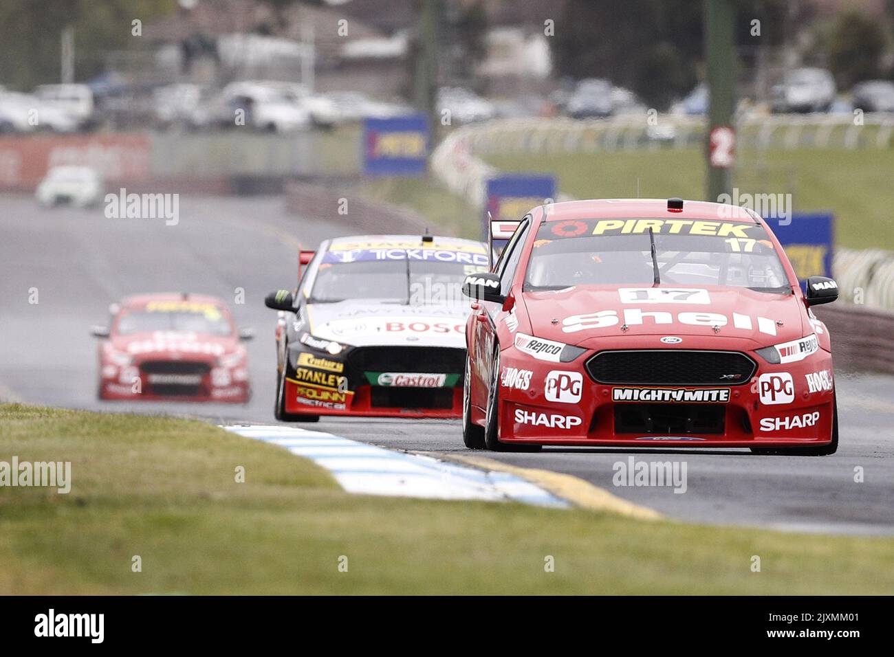Scott McLaughlin drives the Shell V-Power Racing Team Ford Falcon FG X ...
