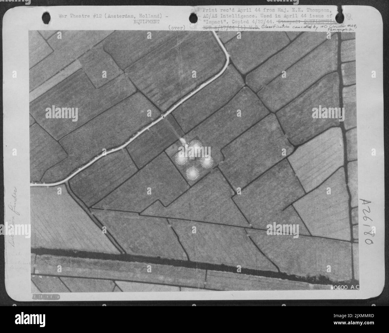 Direction finding station near Amsterdam, Holland for German aircraft ...