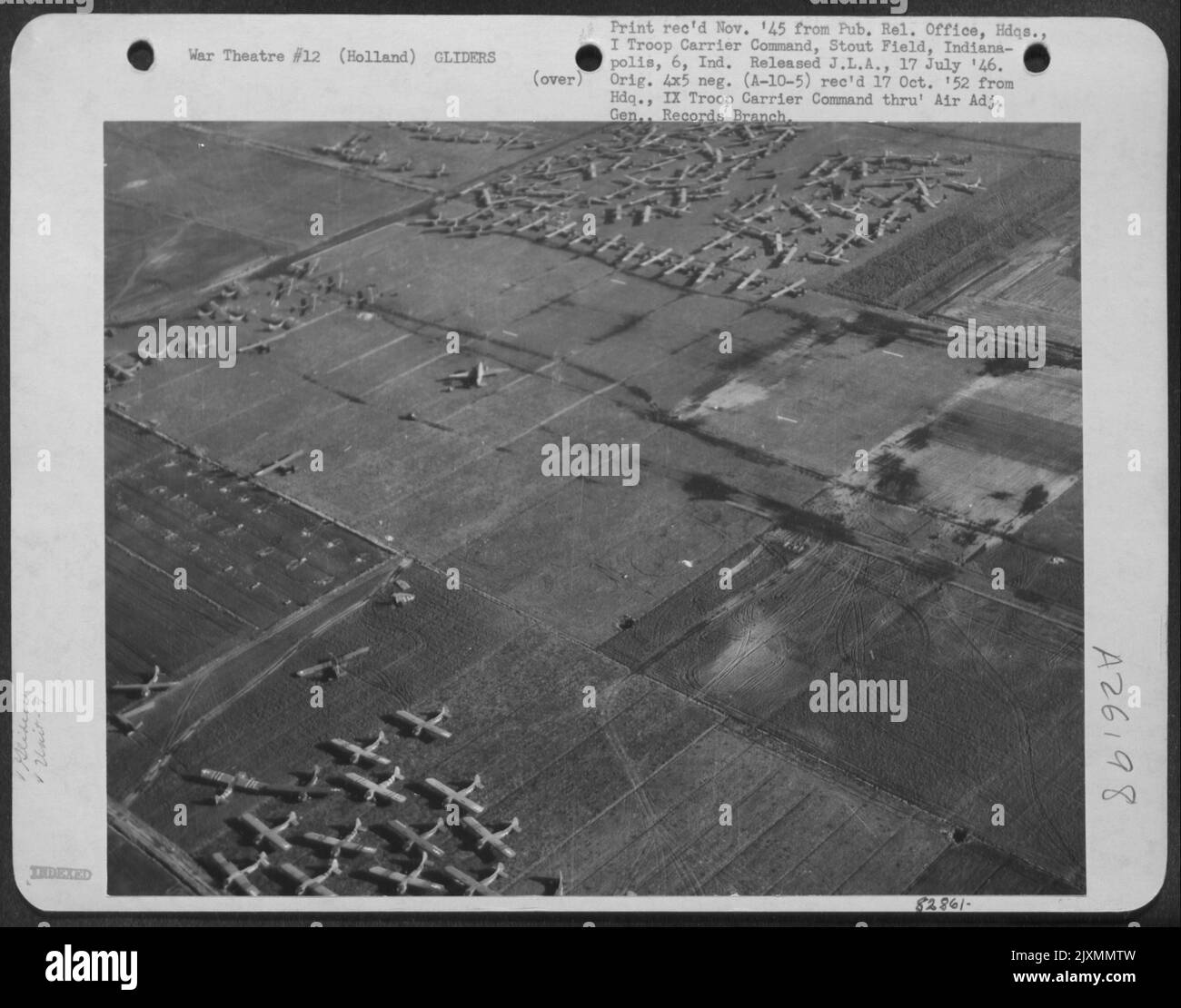 This is a take-off point for gliders retrieved after the Holland ...