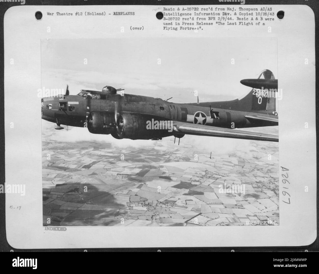 Made just a few seconds before the plane was hit by Nazi flak, this ...