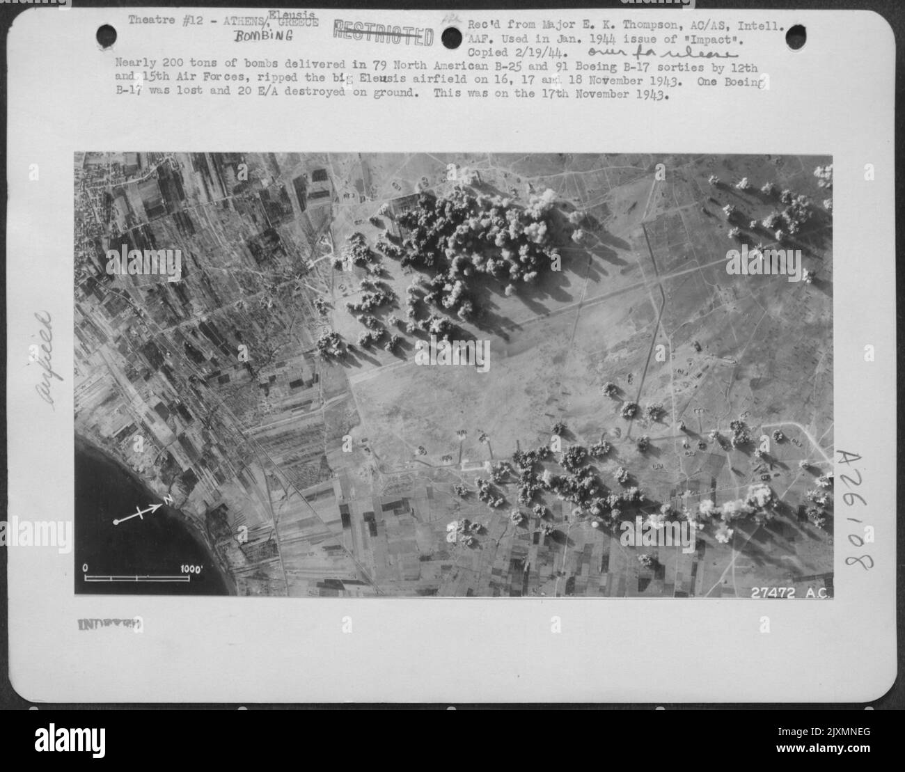 Nearly 200 tons of bombs delivered in 79 North American B-25 and 91 ...