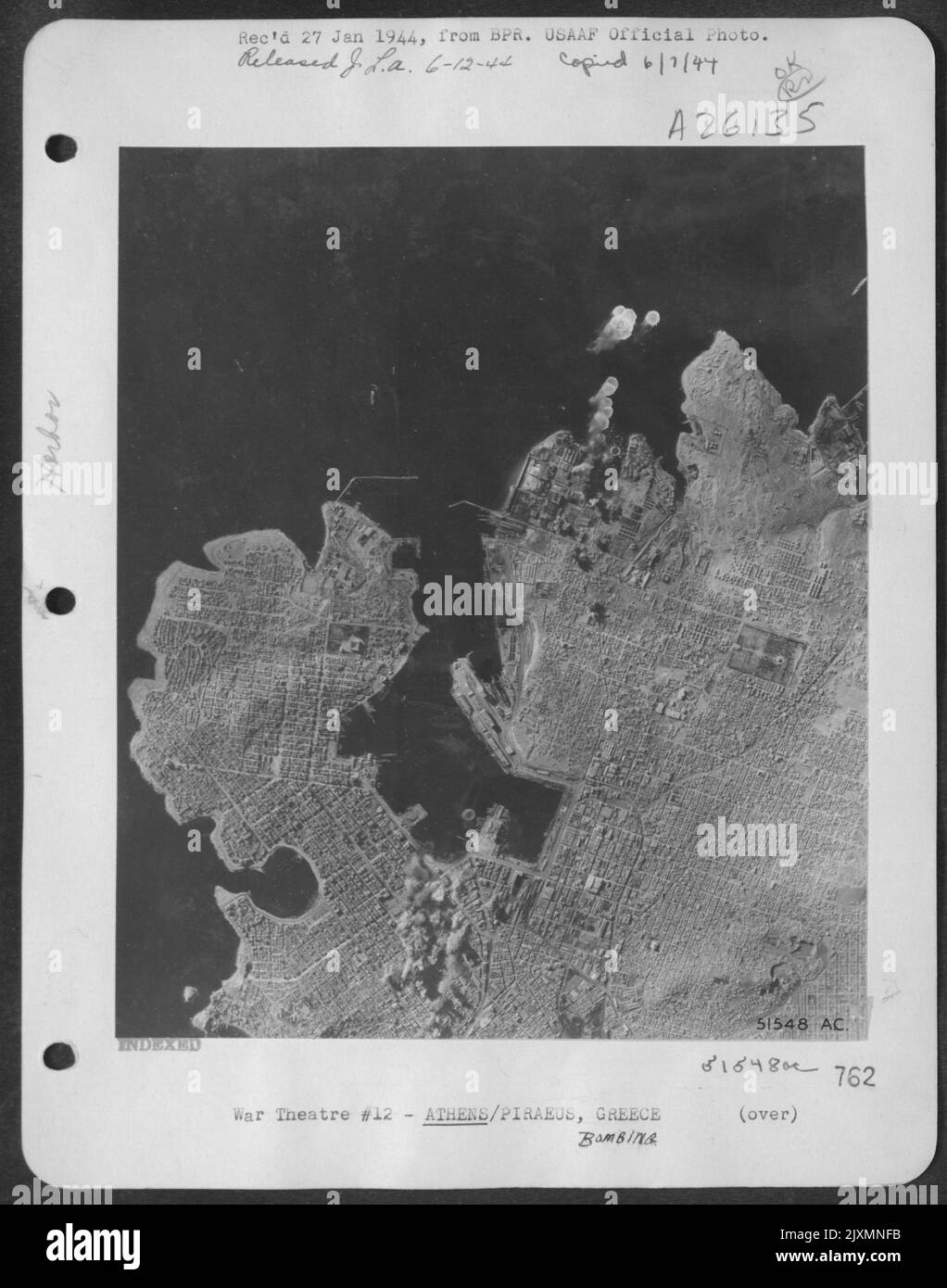 Another of the Axis vital supply centers feel the weight of American ...