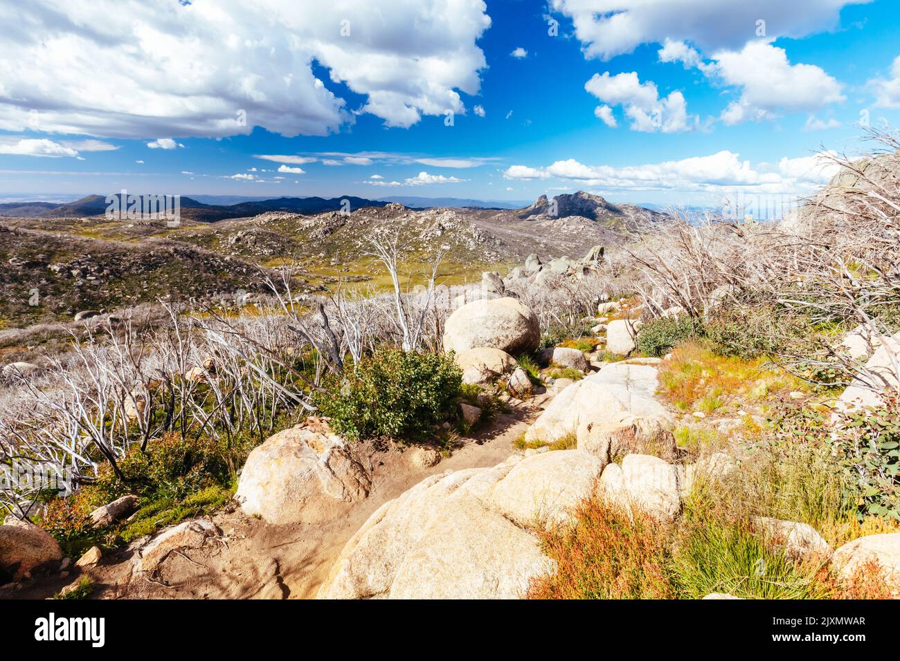 Mt Buffalo View in Australia Stock Photo - Alamy
