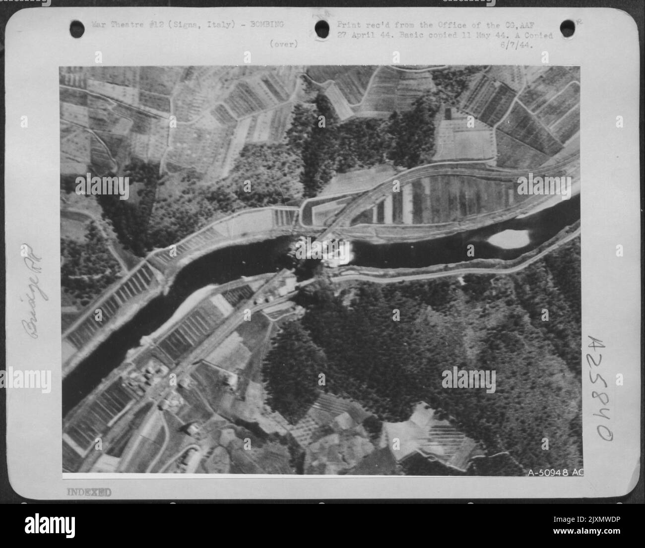 The Bomb pattern grows as Signa Bridge is covered by a raid by the ...
