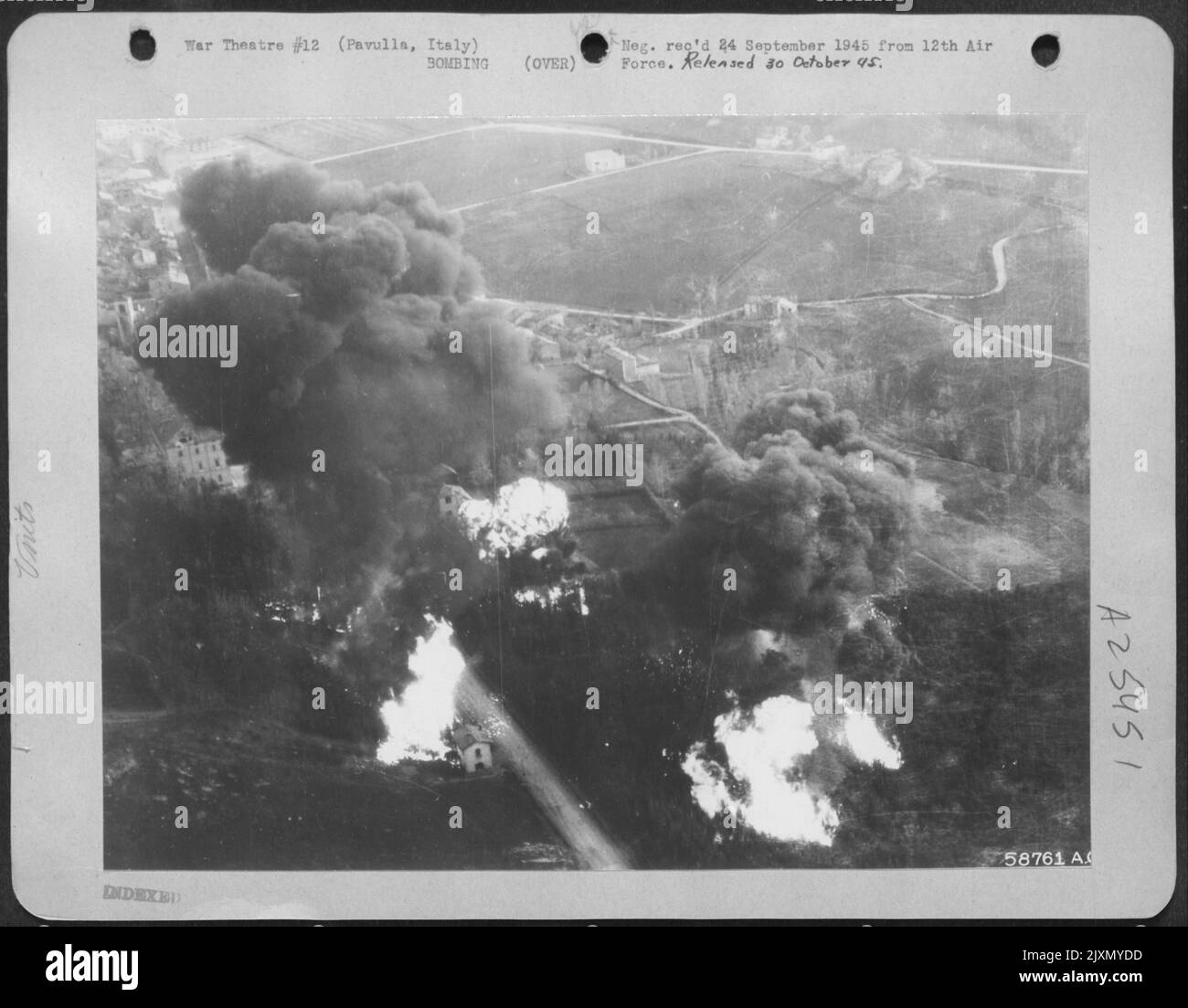 Here Is Evidence Of The Flaming Destruction Caused By The Aerial ...
