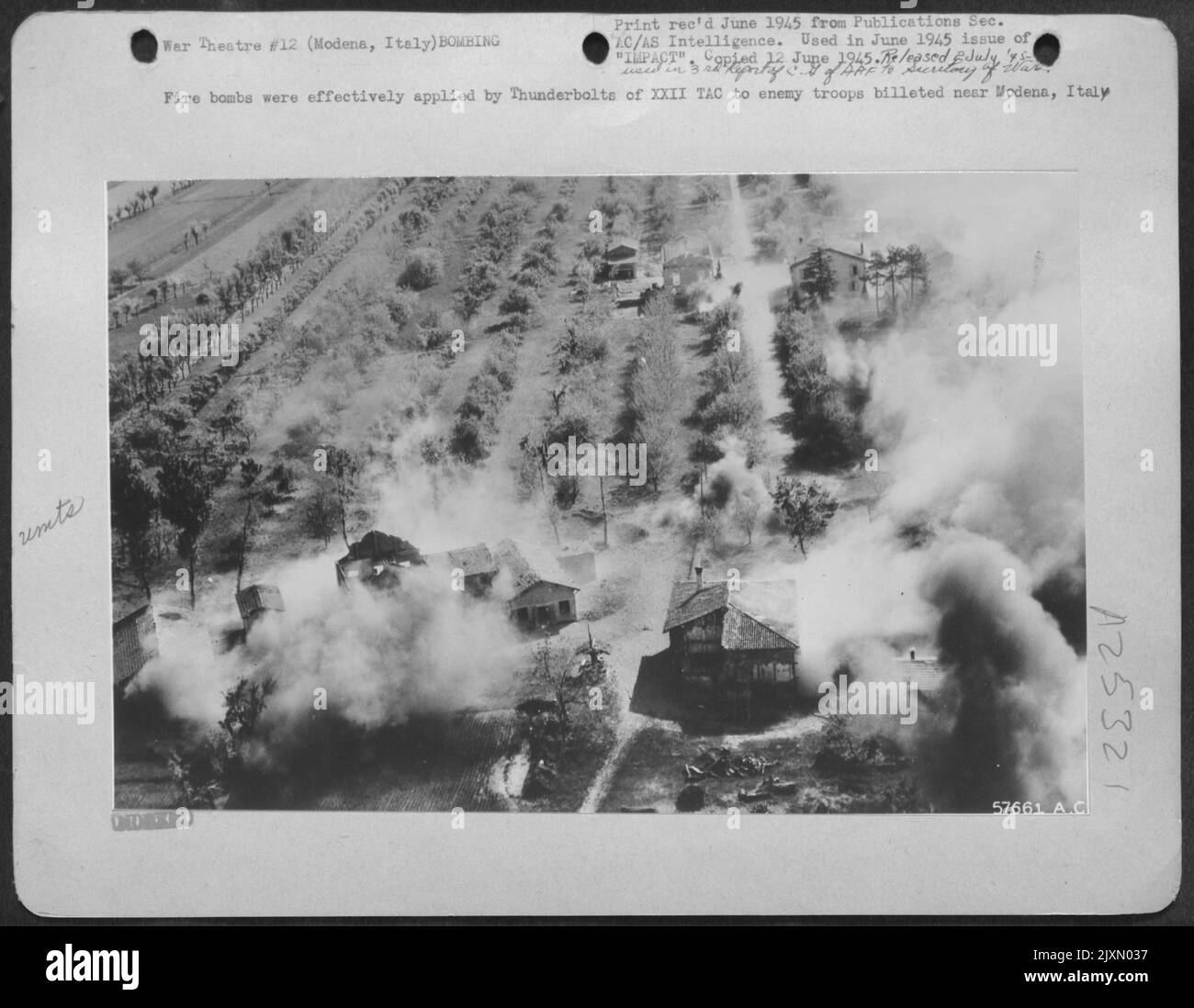 Fire Bombs Were Effectively Applied By Thunderbolts Of Xxii Tac To ...