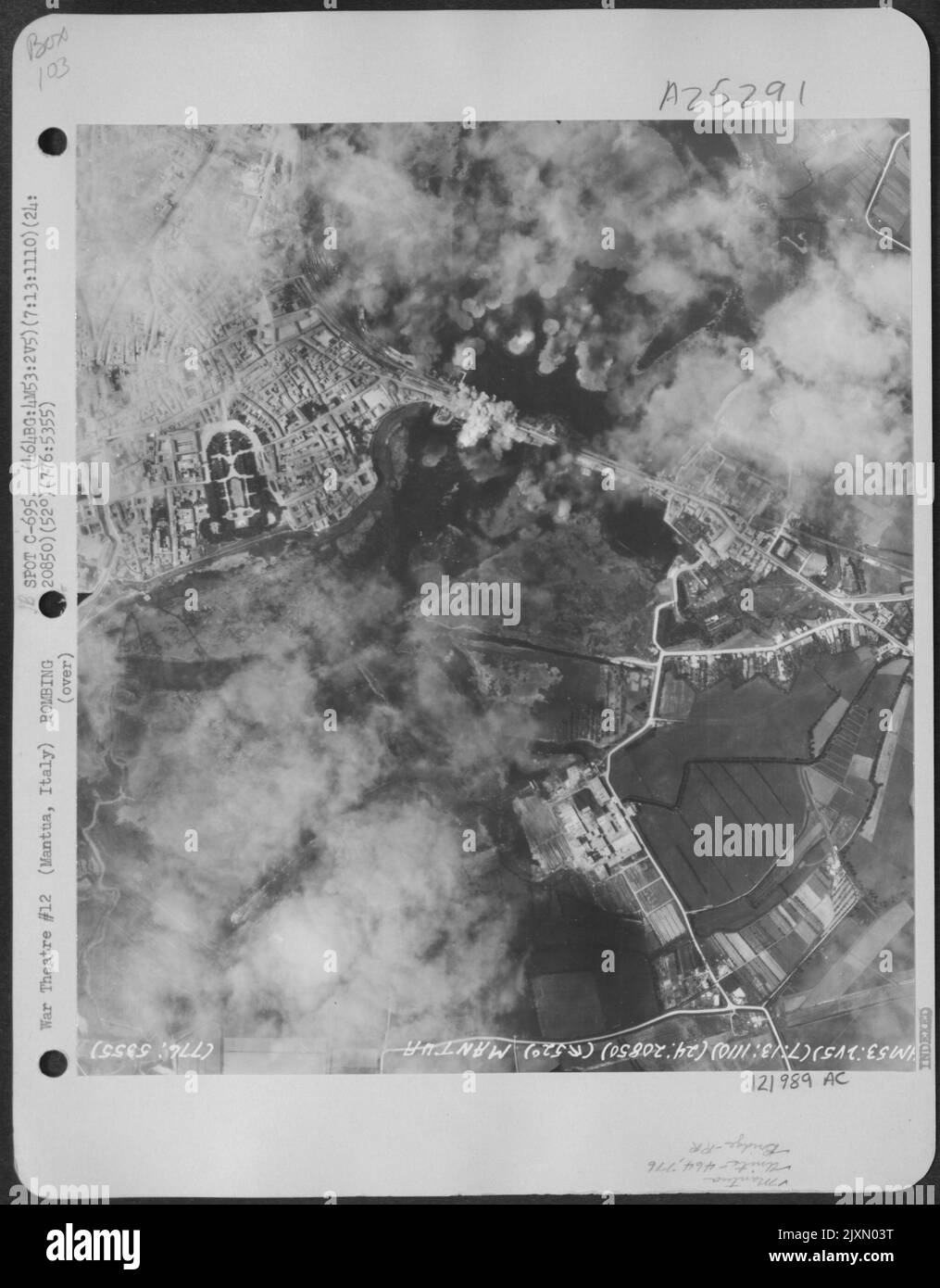 Bombs Dropped On July 13, 1944 By Planes Of The 464Th Bomb Group, 776Th ...