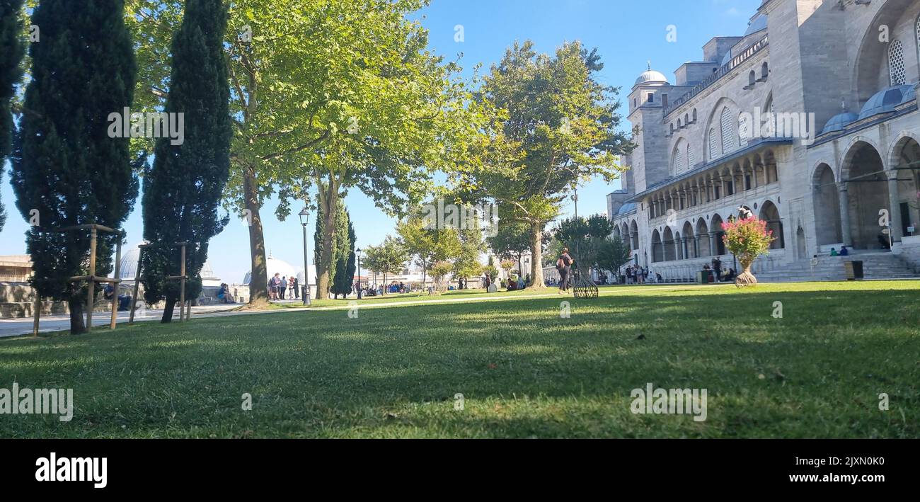 A monumental building in Istanbul, Turkey Stock Photo - Alamy