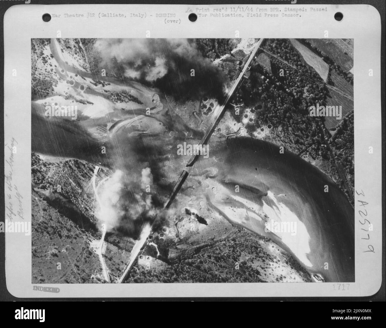 This Picture Was Taken Immediately After The Precision Bombing By The ...