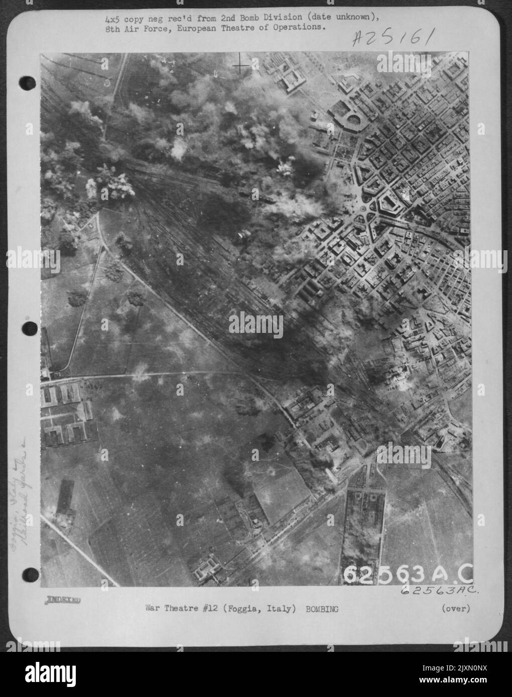Bombing Of Marshalling Yards At Foggia, Italy, 19 August 1943, By ...