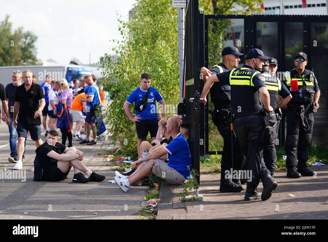 Johan cruyff arena police hi-res stock photography and images - Alamy