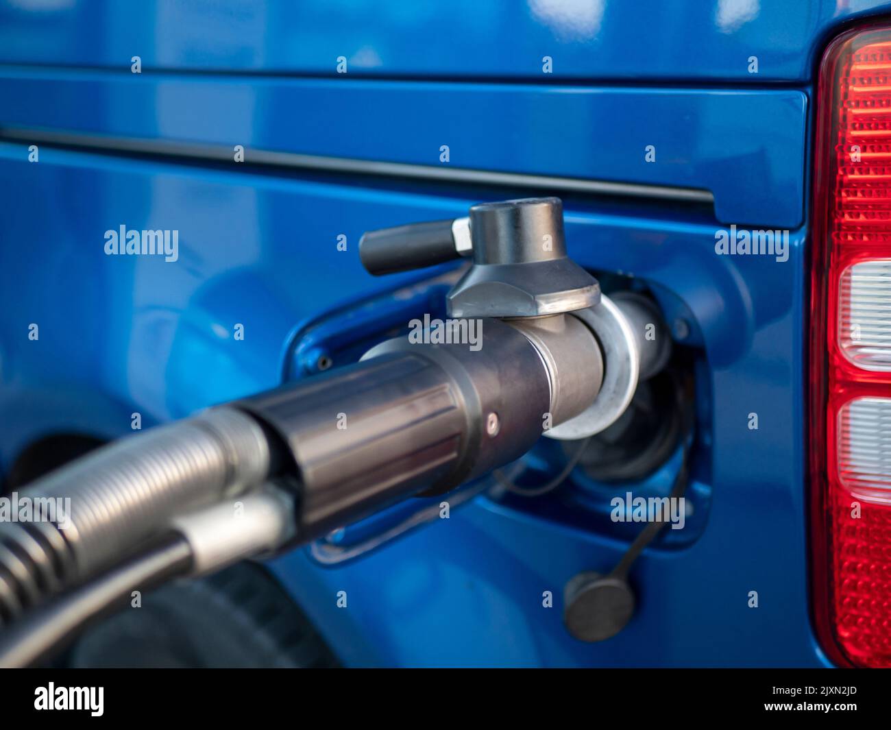 Refilling biogas hi-res stock photography and images - Alamy