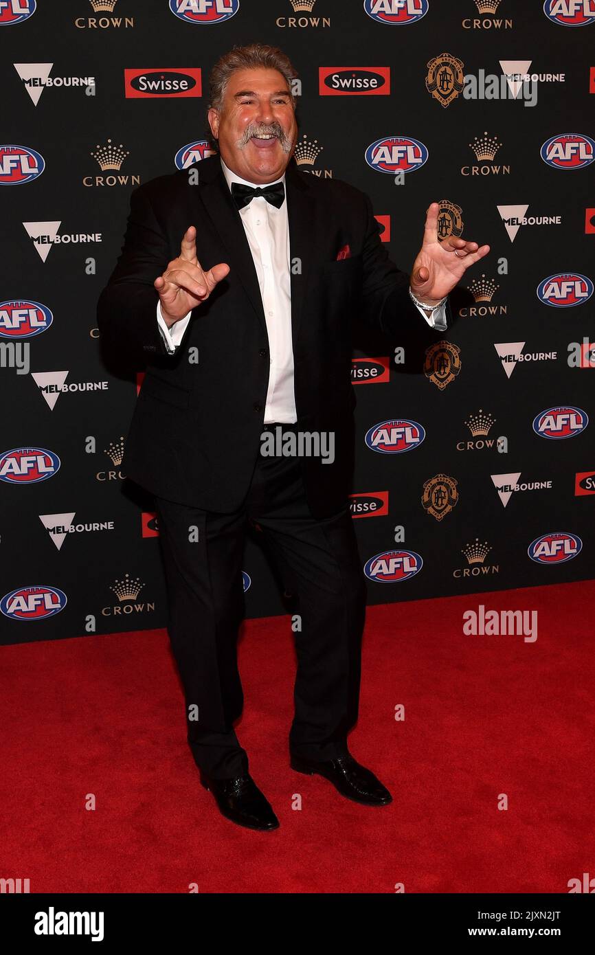 Robert DiPierdomenico, 1986 Brownlow Medalist, poses for a photograph ...
